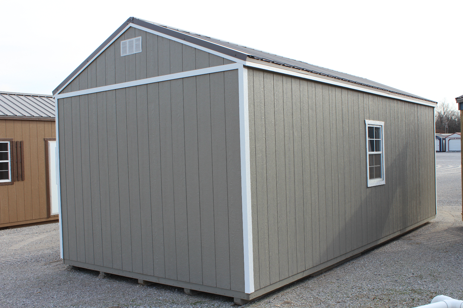 12 x 24 Garage Shed For Sale | from Bald Eagle Barns in Cave City, AR ...