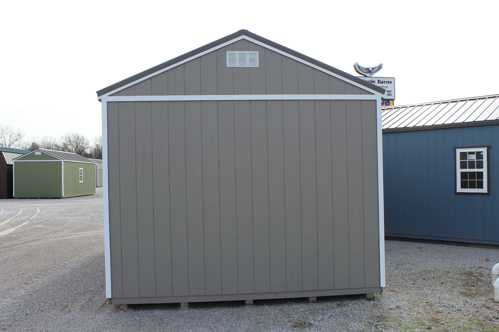 12 x 24 Garage Shed For Sale | from Bald Eagle Barns in Cave City, AR ...
