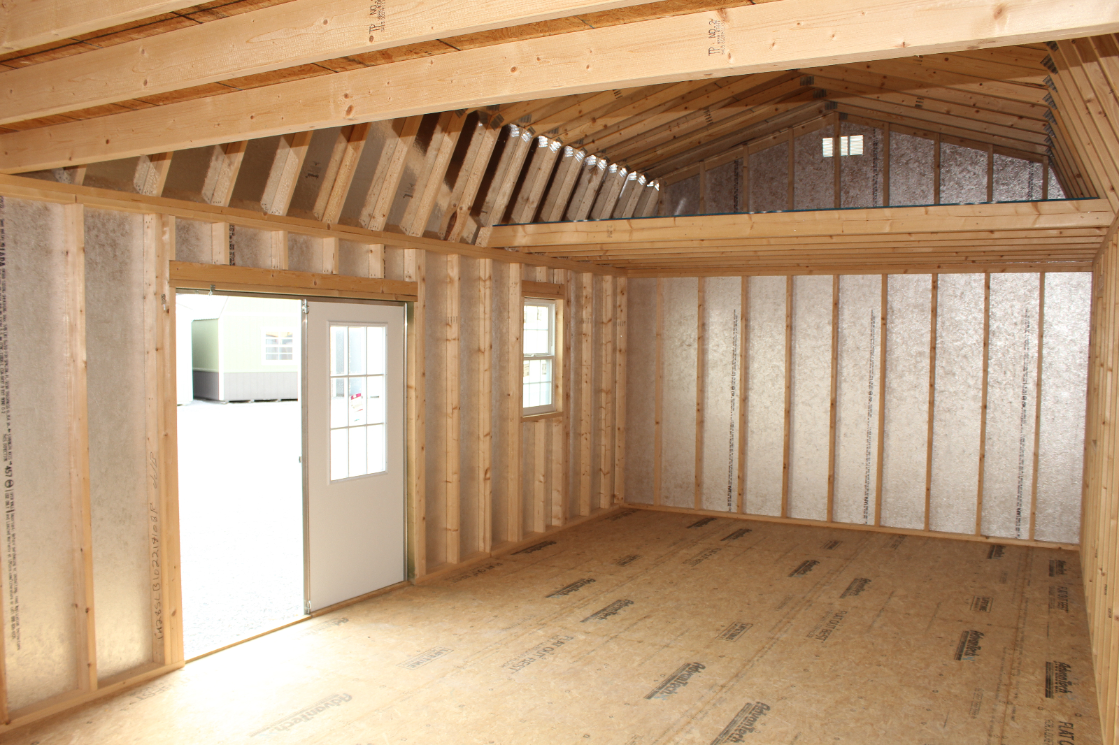 14x28 Side Lofted Barn - 10% OFF Shed For Sale | from Bald Eagle Barns ...