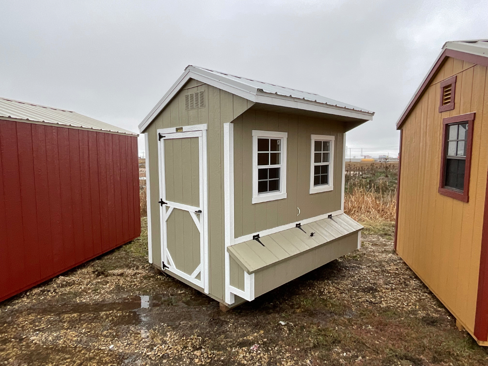 6x8 Chicken Coop Shed