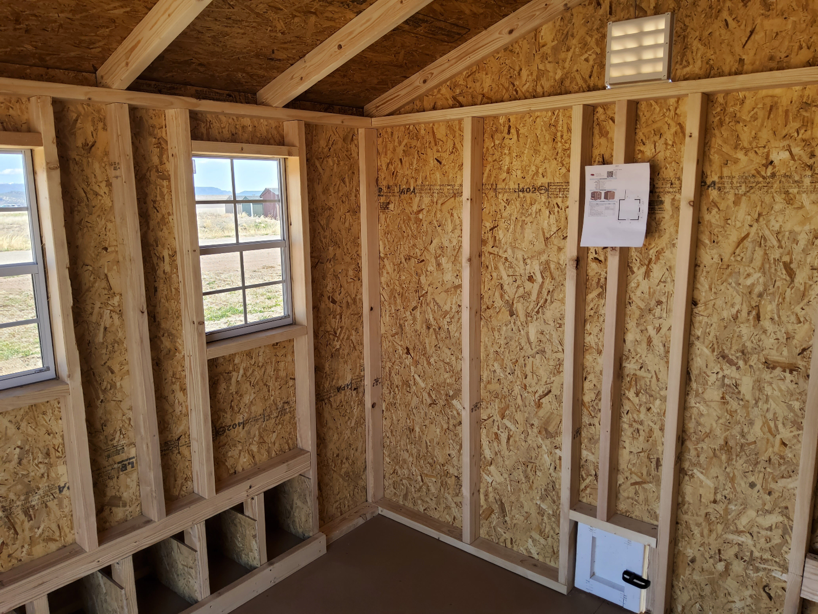 8 x 8 Economy Chicken Coop Shed For Sale in Penrose, CO 81240